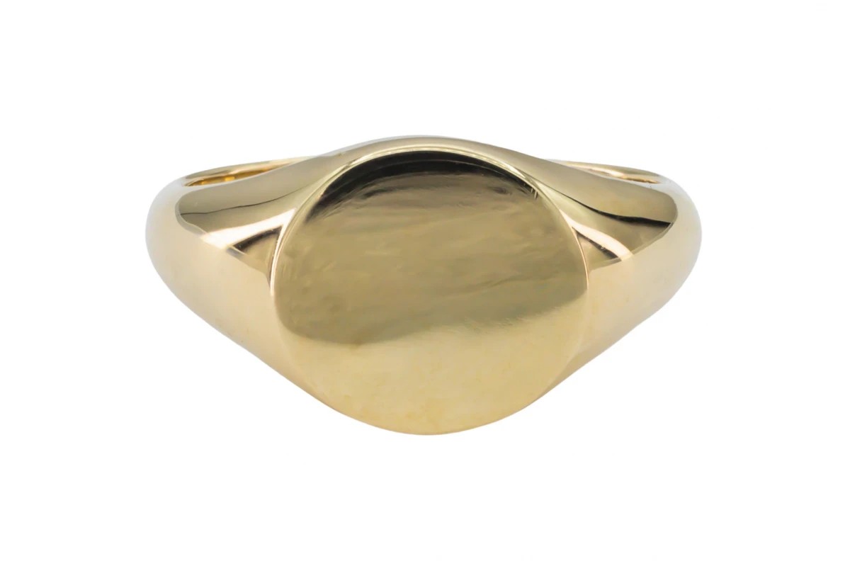 9ct Yellow Gold Signet Ring - Out of stock