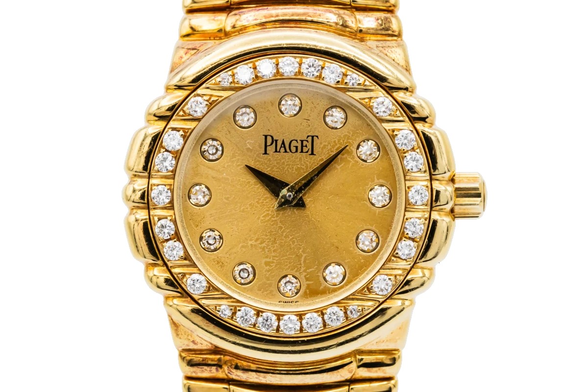 Piaget Tanagra 25mm 18ct Yellow Gold 16033 M 401 D Circa 1990s - Out of ...