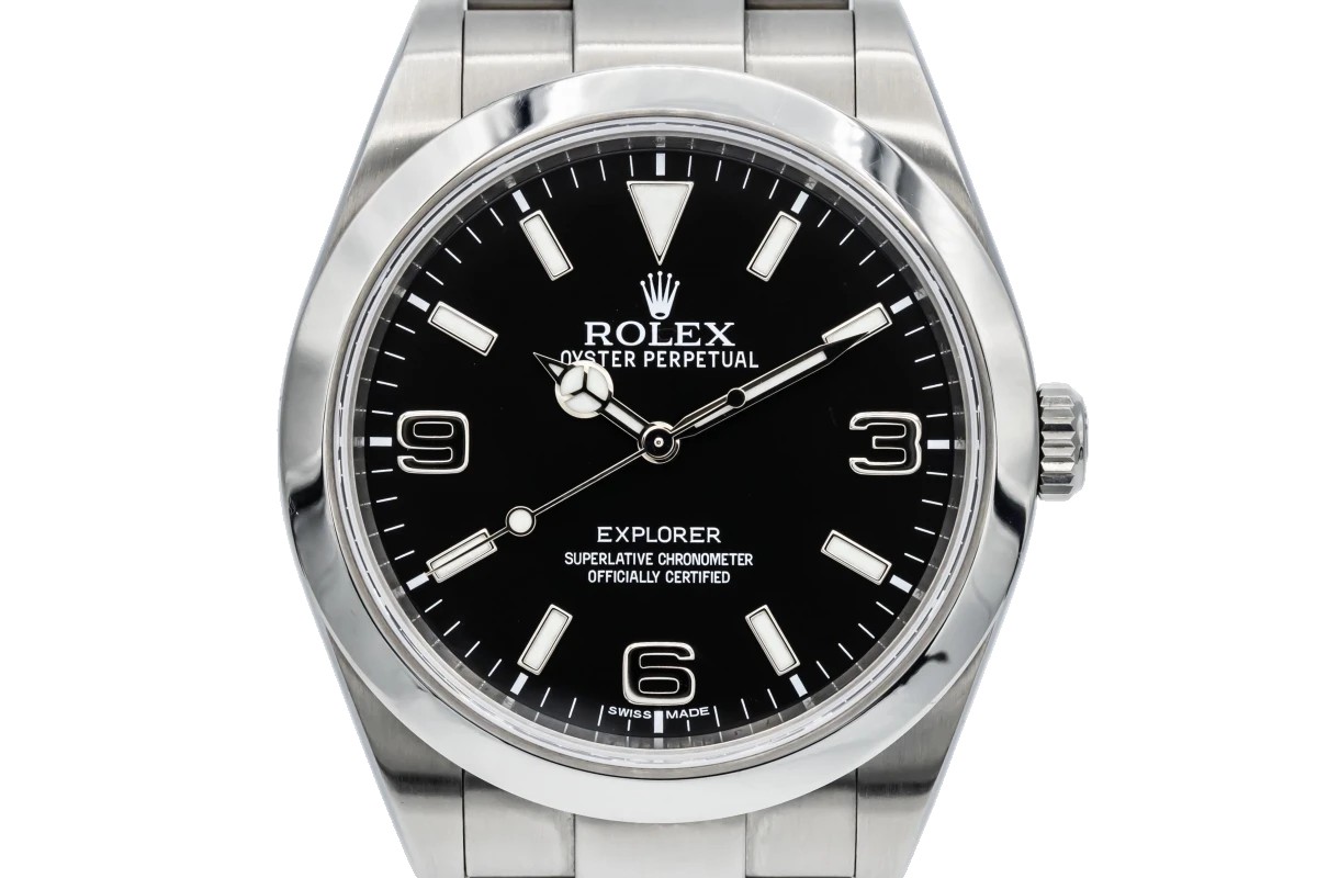 Rolex Explorer 39mm Stainless Steel Oyster 214270 - Out of stock