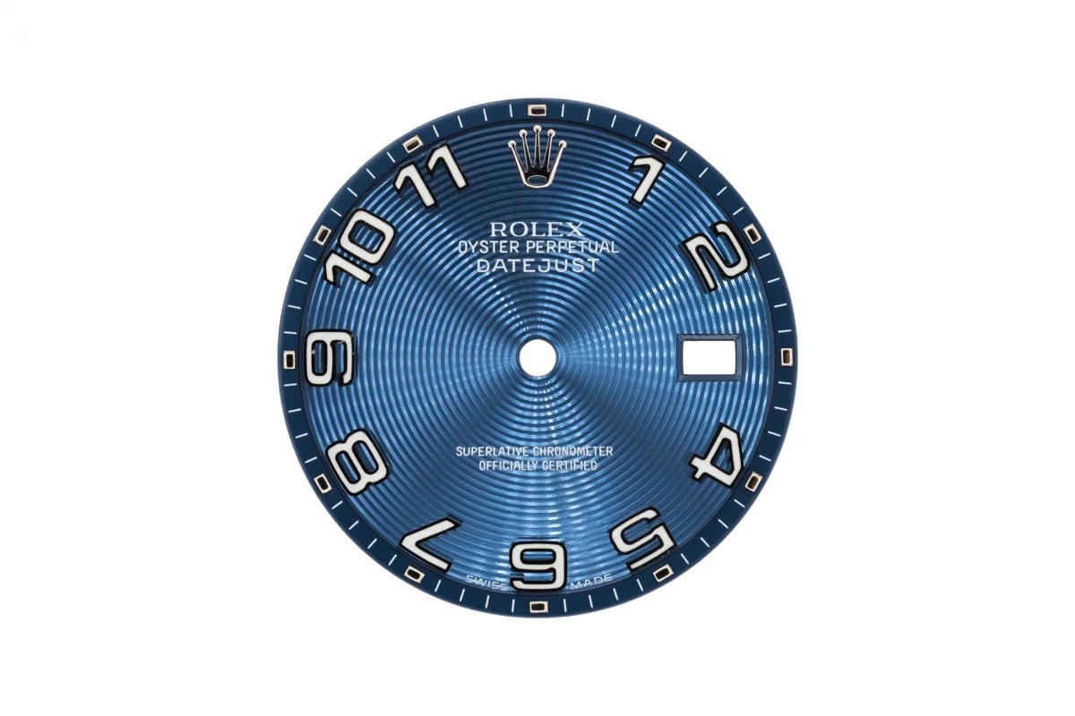 Rolex DateJust 36mm Blue Concentric Dial