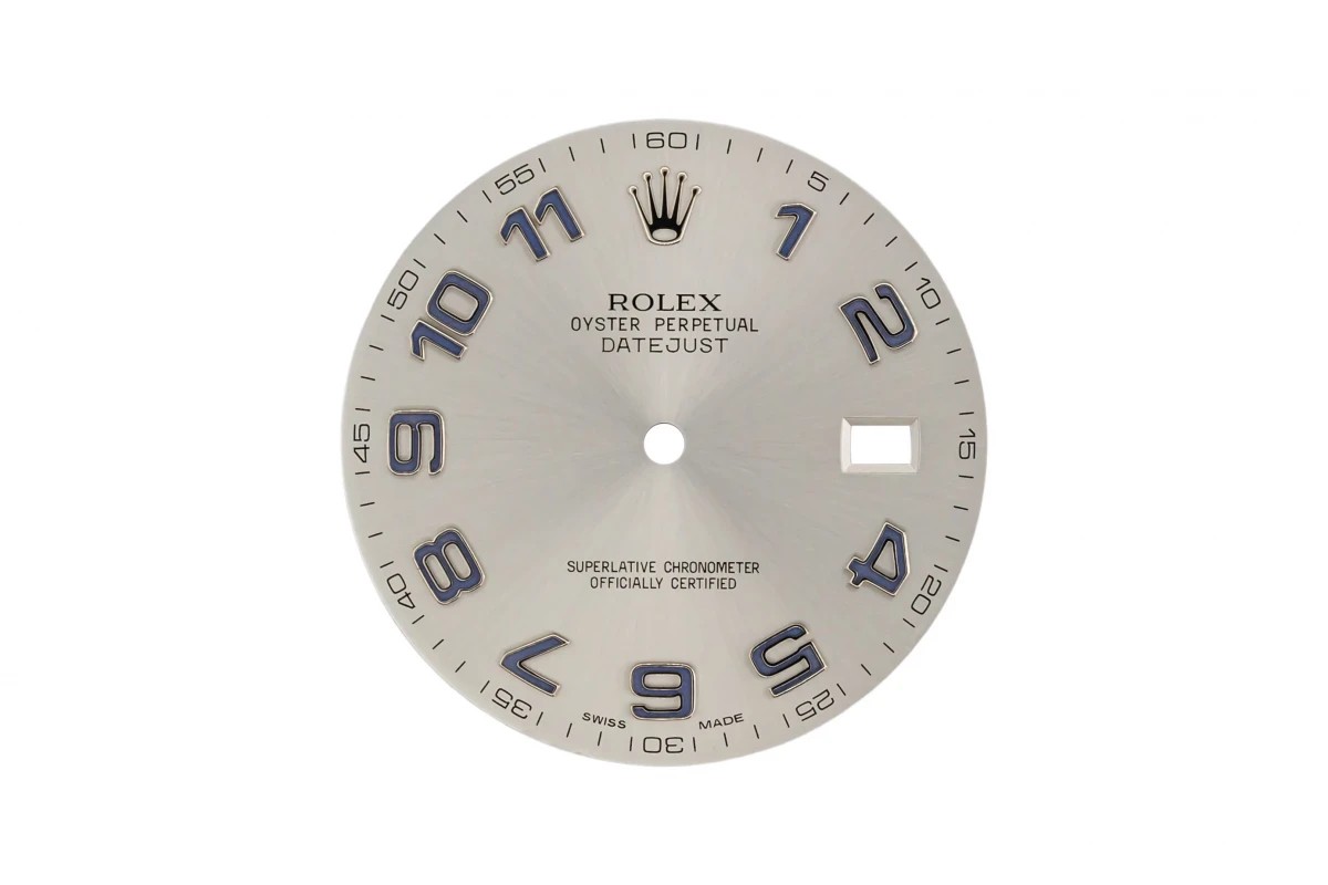 Rolex DateJust II 41mm Silver Arabic Numeral Dial