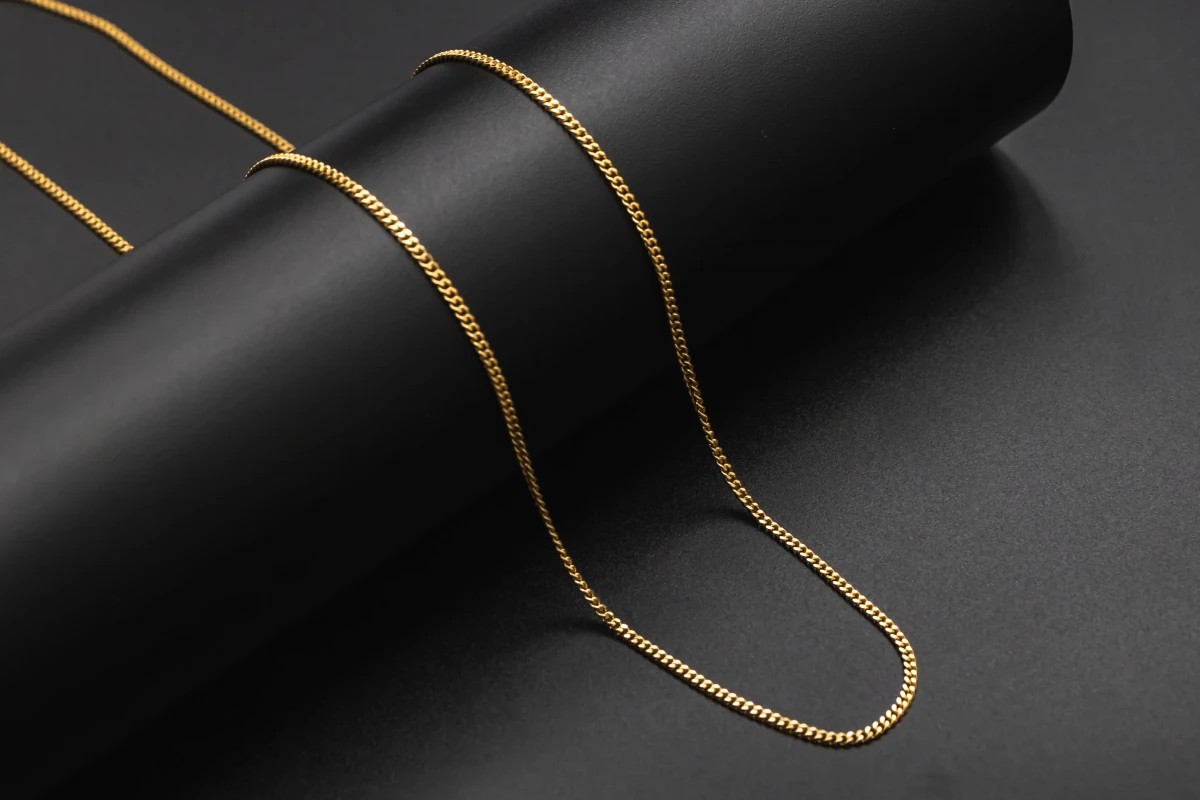18ct Yellow Gold Curb Chain 6.8g - Out of stock