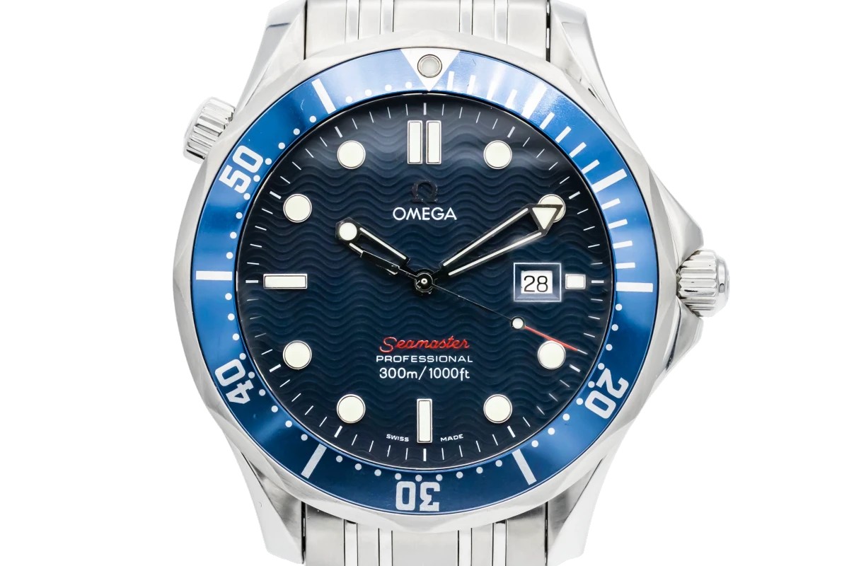 Omega Seamaster 41mm Stainless Steel Bracelet 2221.80.00 2007 - Out of ...