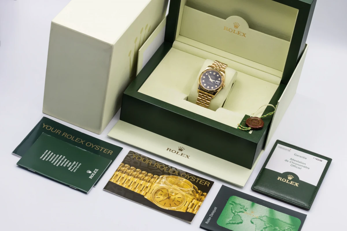 Rolex DateJust 36mm 18ct Yellow Gold Jubilee 116238 2006 - Out of stock