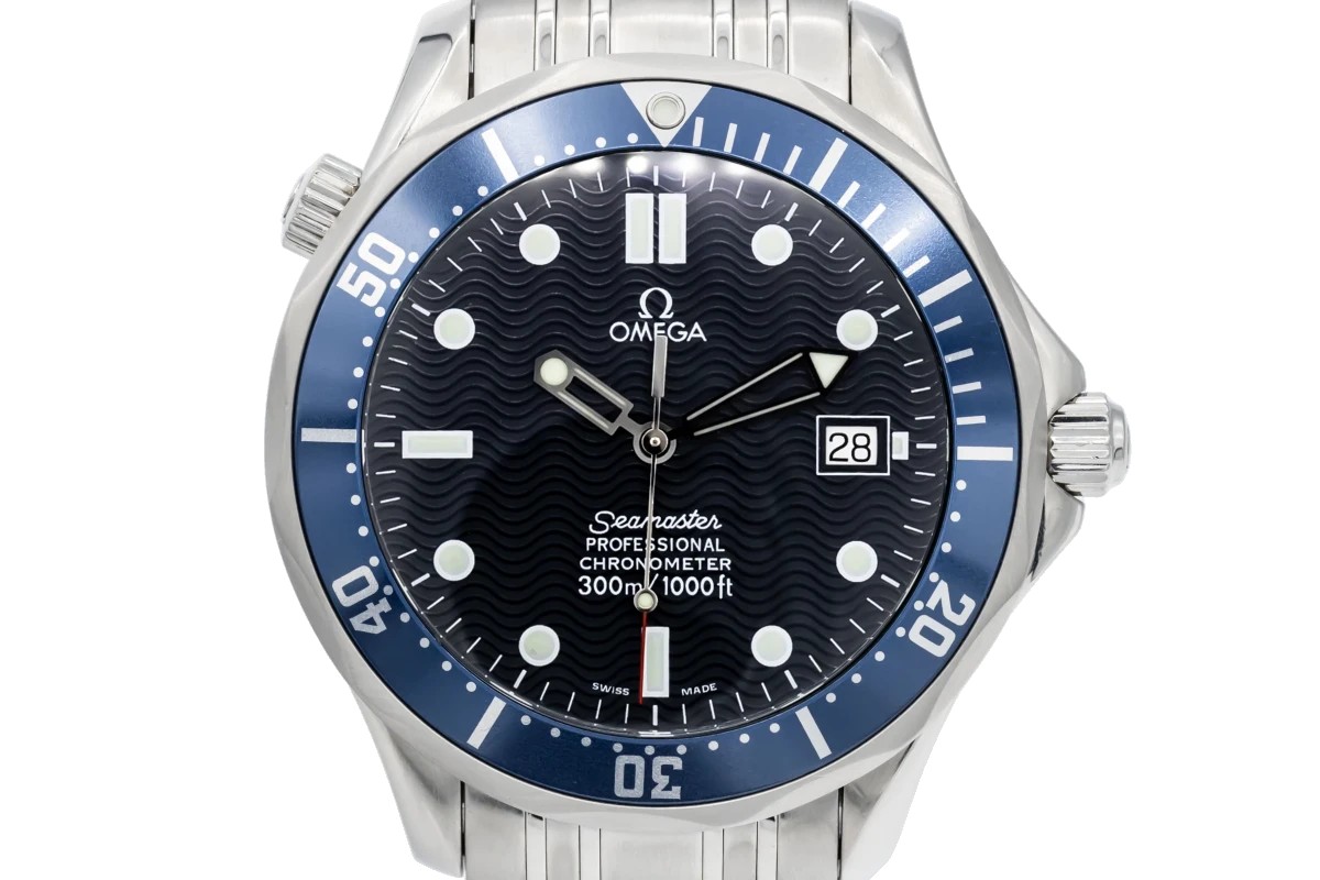 Omega Seamaster 41mm Stainless Steel Full Size Auto 25318000 - Out of stock