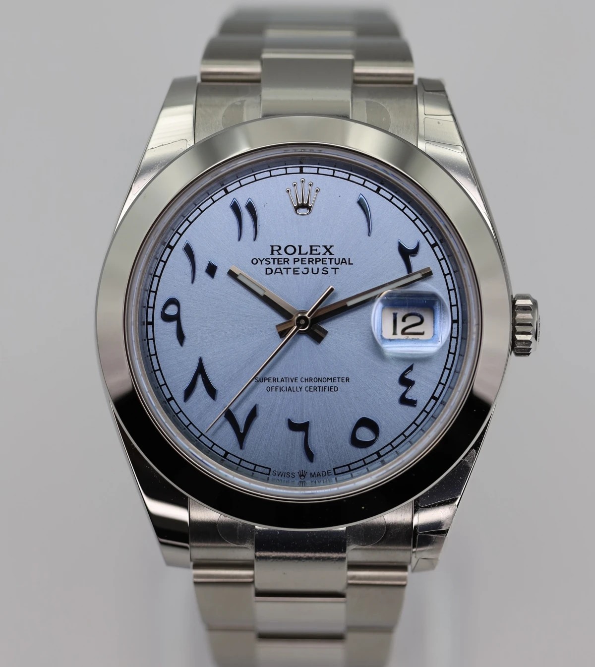 DateJust 41mm Stainless Steel Custom Arabic Dial 126300 - Out of stock