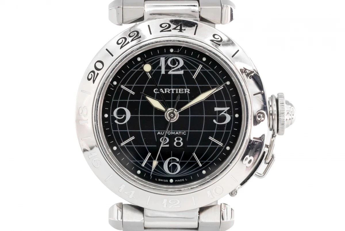 Cartier Pasha Stainless Steel Bracelet GMT 2377 - Out of stock