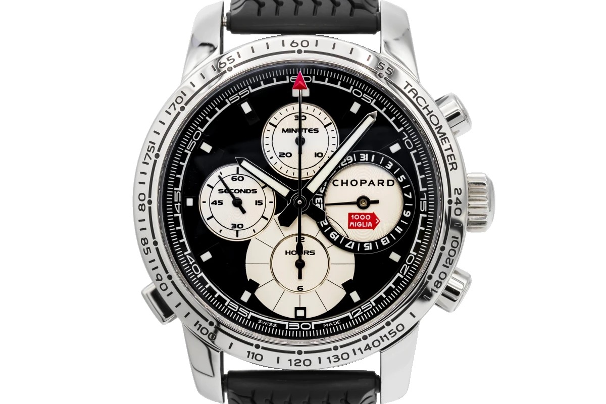 Chopard Mille Miglia Split Second Rattrapante 42mm Black Rubber 16-8995 ...